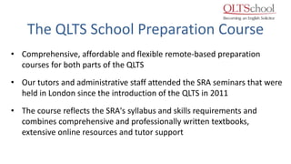 QLTS Presentation | PPT