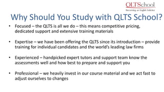 QLTS Presentation | PPT