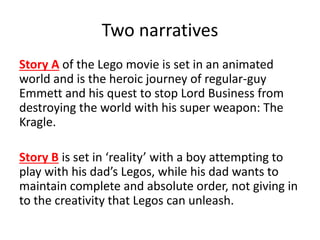 The Lego Movie - Postmodernism | PPTX
