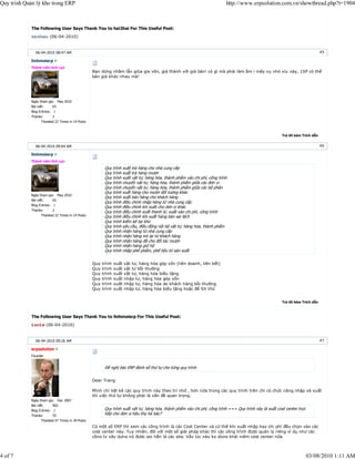 Qly kho mm cac quy trinh | PDF