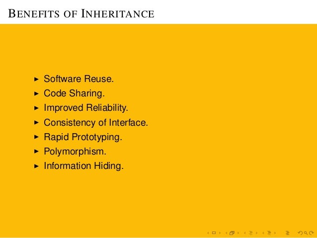 Inheritance and Substitution