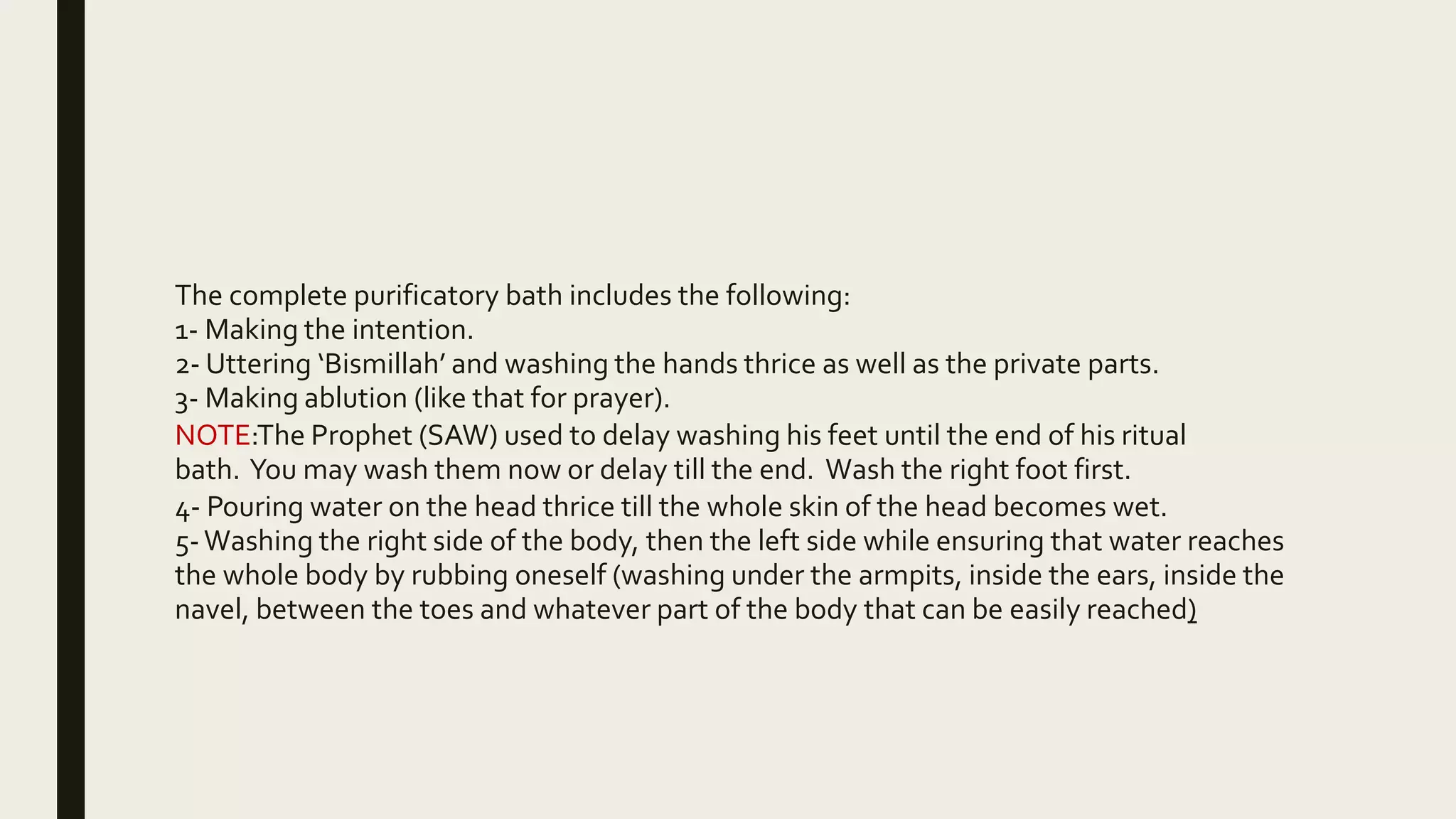 QM - Mannerism in Islam - Puberty, Impurities & Body Changes (Mualimaa ...