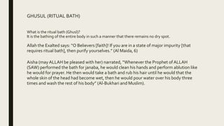 QM - Mannerism in Islam - Puberty, Impurities & Body Changes (Mualimaa ...