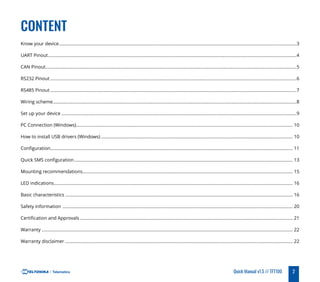 QM-TFT100-All the information is available here | PDF