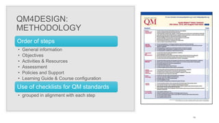Developing a QM Culture during Course Design | PPTX