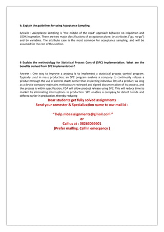 Qm0012 statistical process control and process capability | PDF