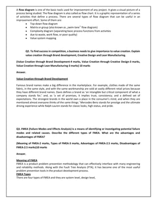 Qm0013 quality management tools | DOCX | Mechanical and Industrial Engineering Industry | Industries