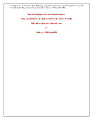 Qm0013 quality management tools | DOCX | Mechanical and Industrial ...