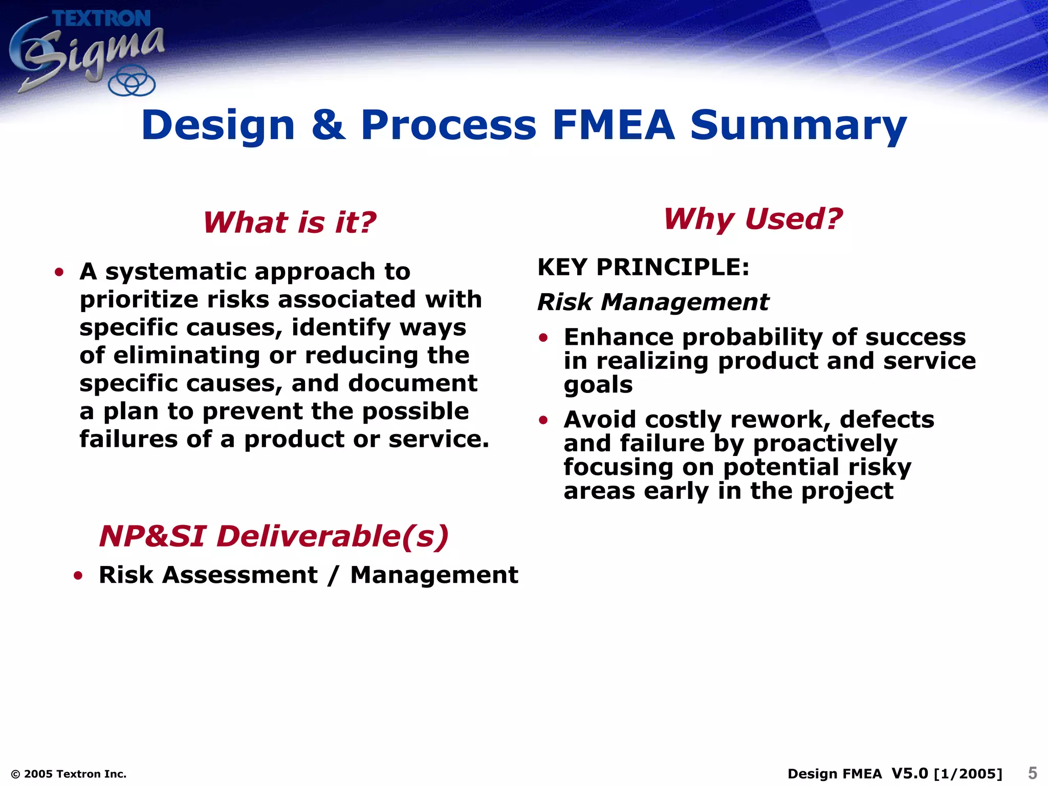 QM-085-Design Andd Process Fmea | PDF | Civil Engineering Industry ...