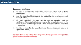 PHY109 Unit4 quantum mechanics for engineering part-3 | PPTX