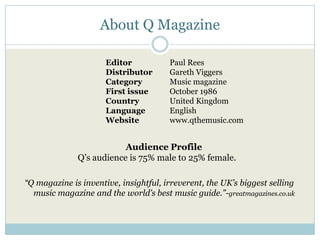 Q Magazine | PPT