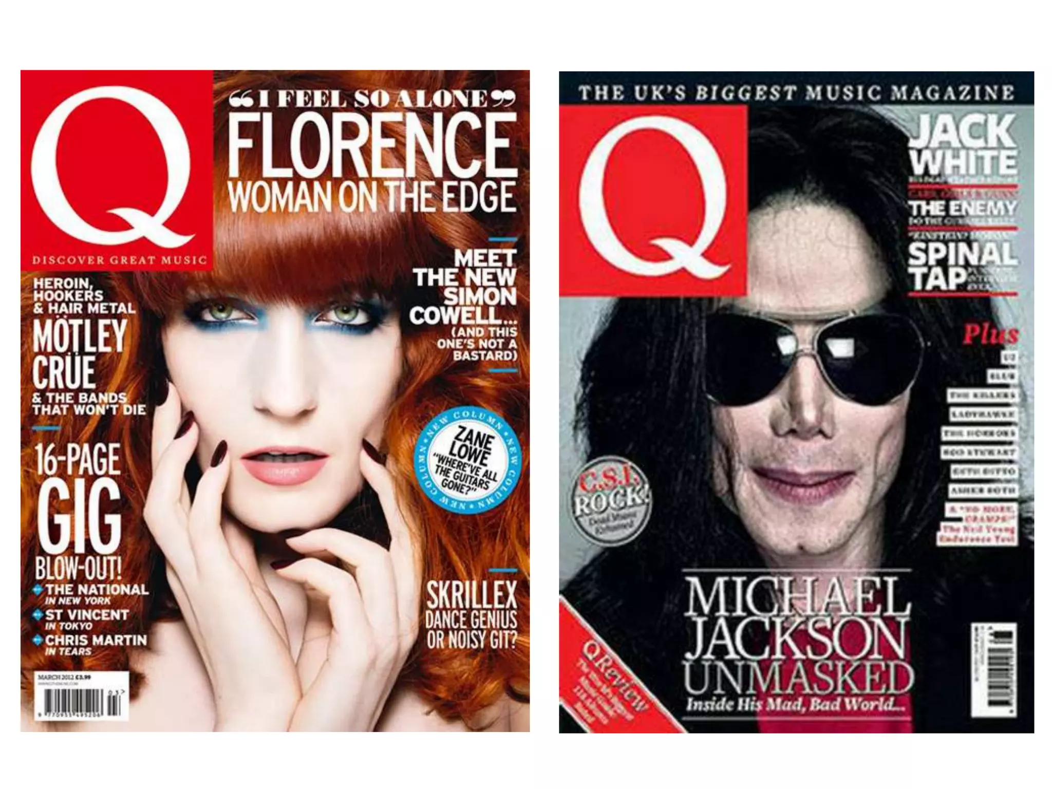 Q magazine covers | PPTX