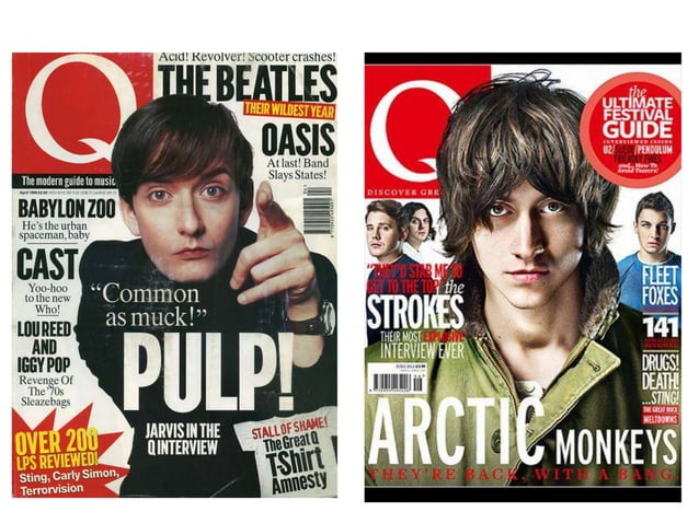 Q magazine covers | PPTX