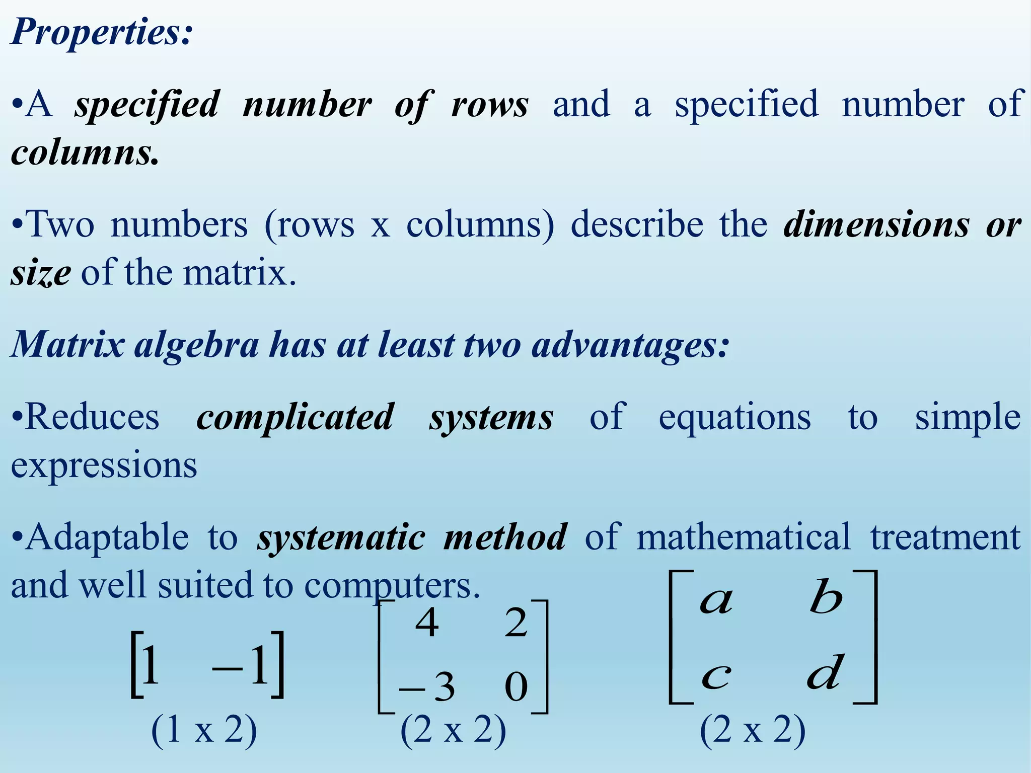 Matrices and Determinants | PDF