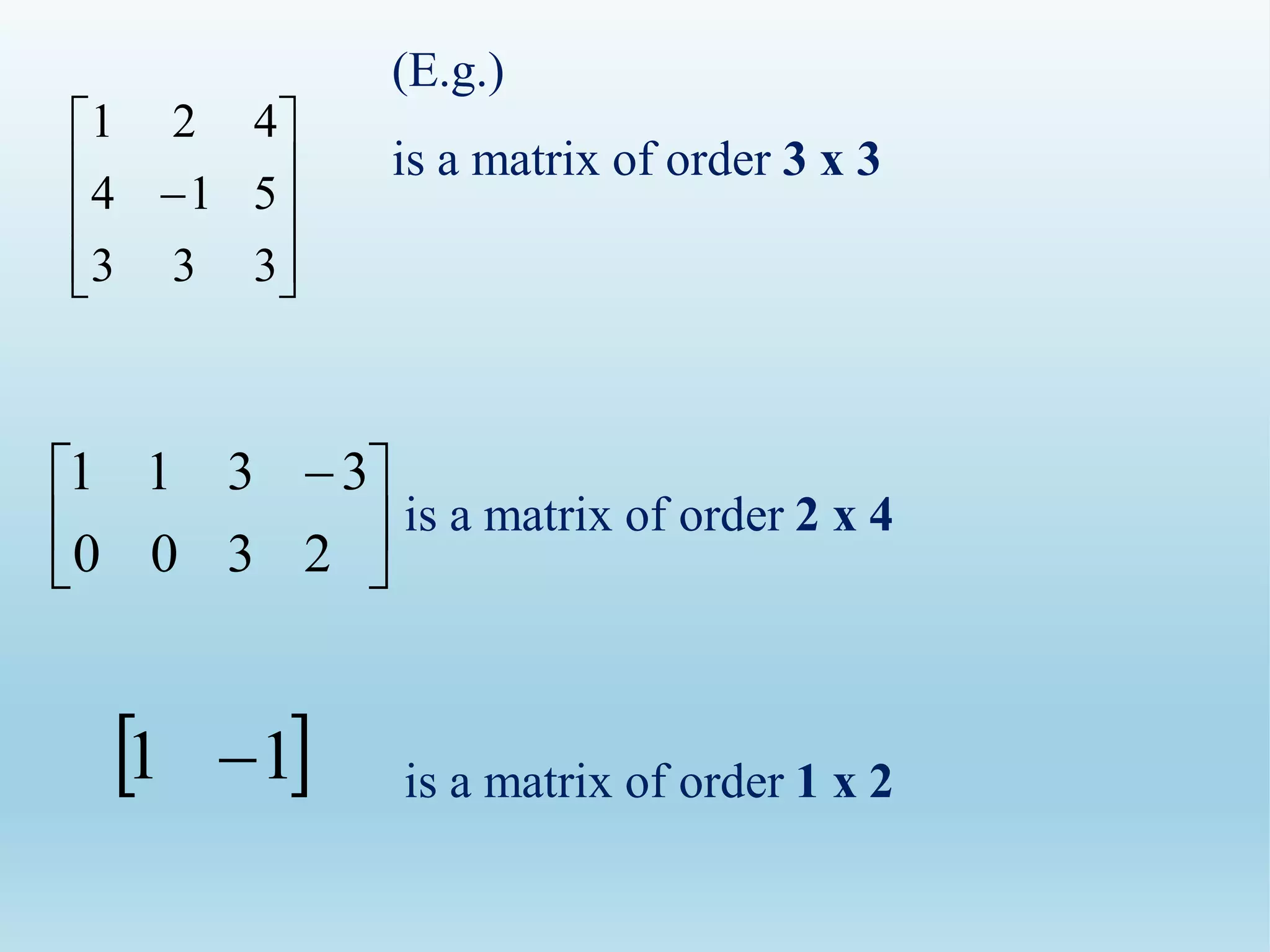 Matrices and Determinants | PDF