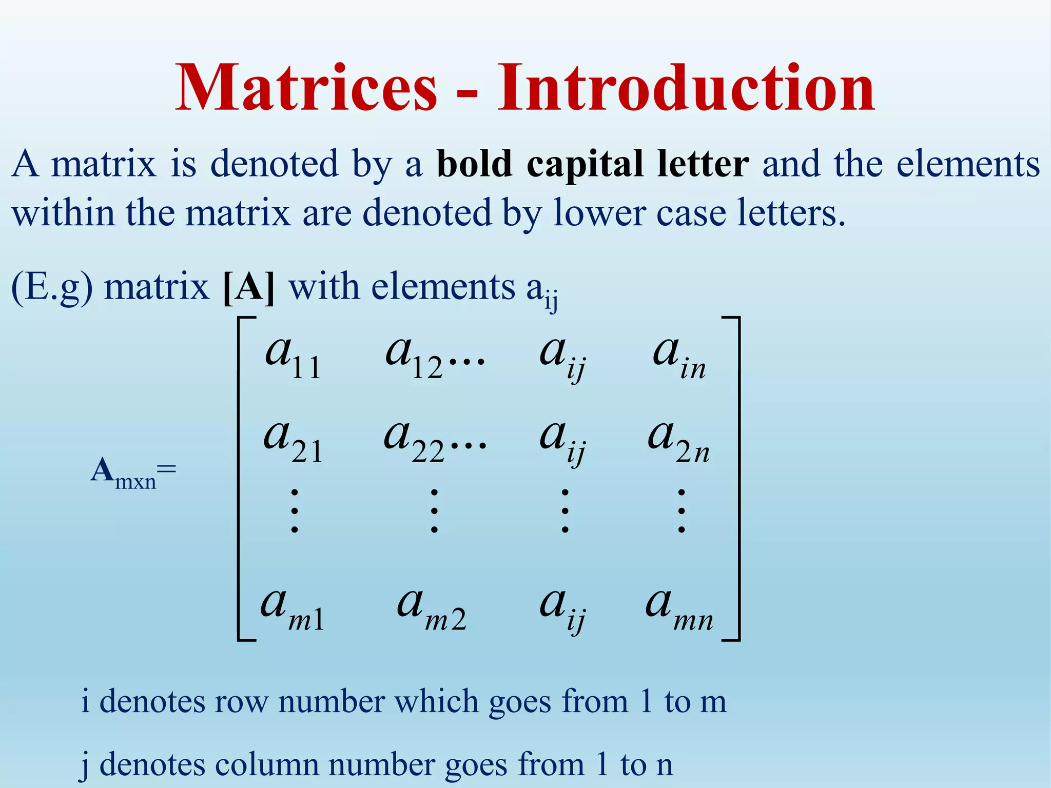 Matrices and Determinants | PDF