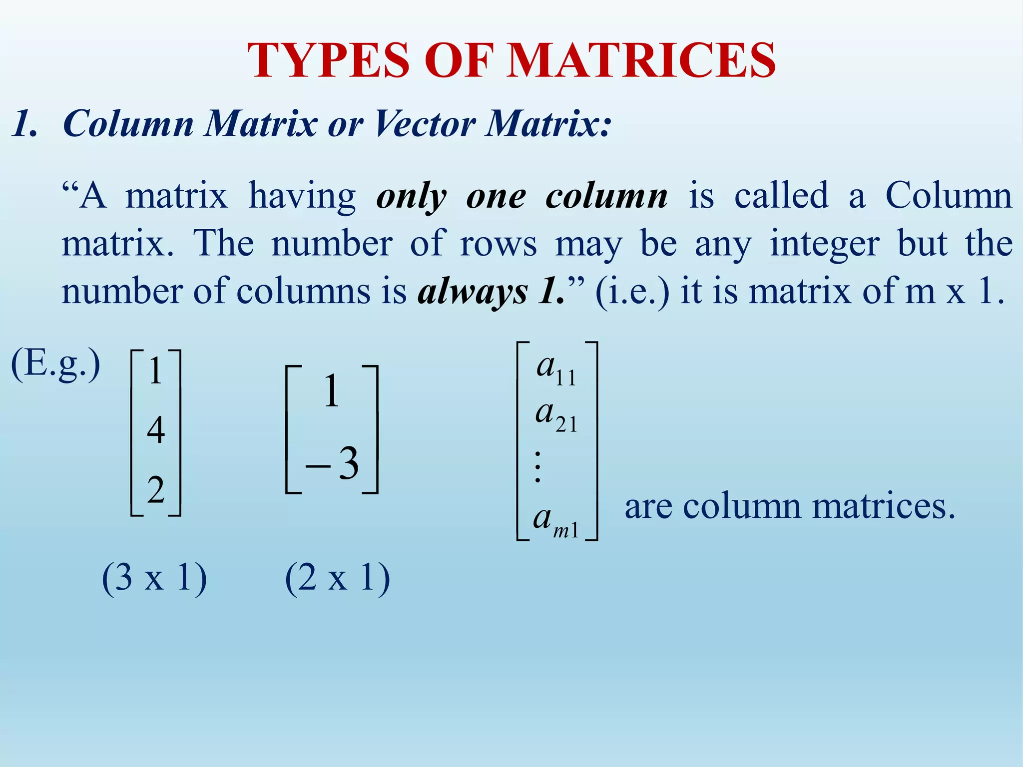 Matrices and Determinants | PDF