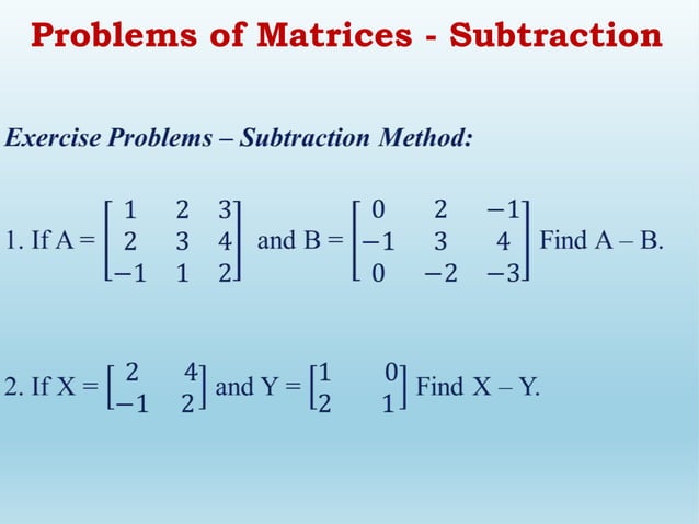 Matrices and Determinants | PDF