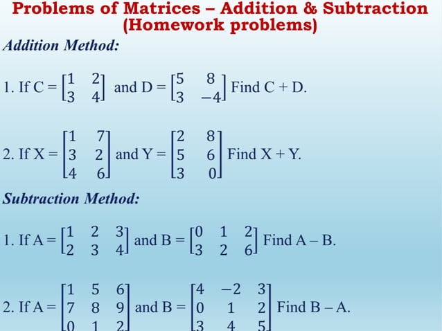 Matrices and Determinants | PDF