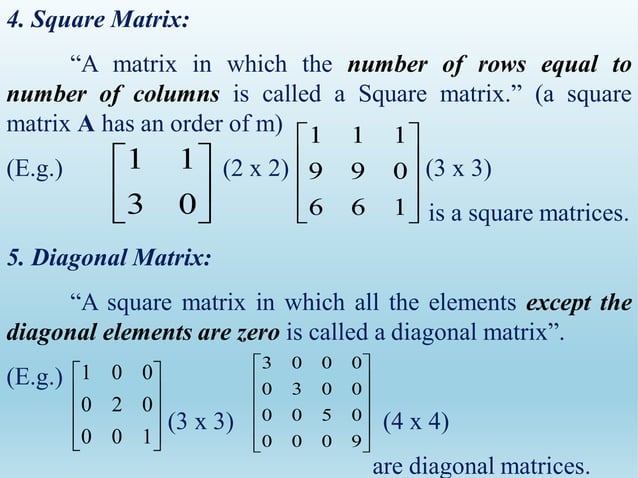 Matrices and Determinants | PDF