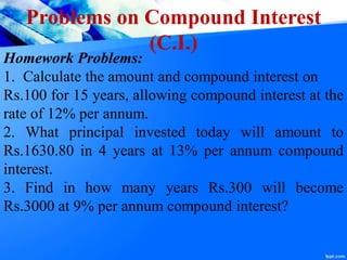 Interest Calculation & Inventory models | PDF