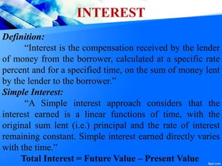 Interest Calculation & Inventory models | PDF