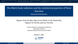 Quantum mechanics: Black body radiation and Wavefunction | PDF