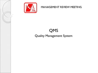 Qm builders management review material | PPT