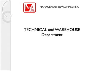 Qm builders management review material | PPT