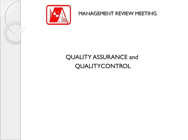 Qm builders management review material | PPT