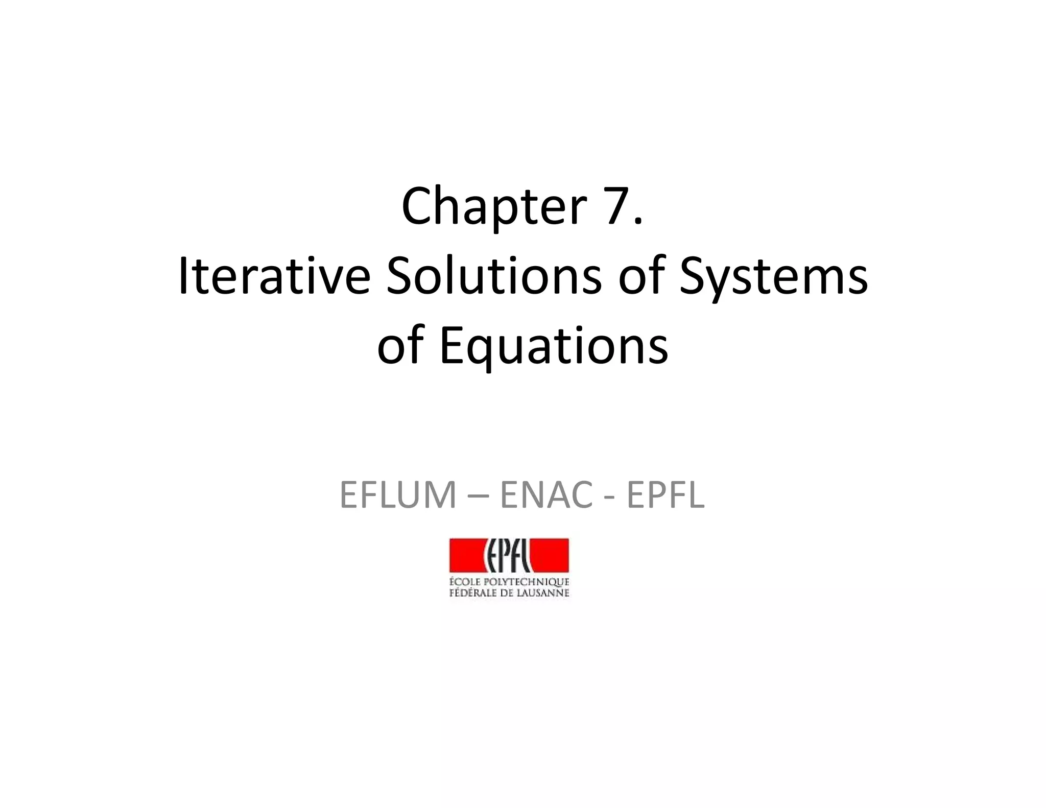 METHOD OF JACOBI | PDF