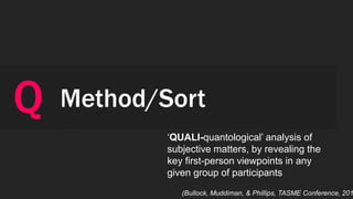 Q-Methodology | PPTX