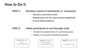 Q-Methodology | PPTX