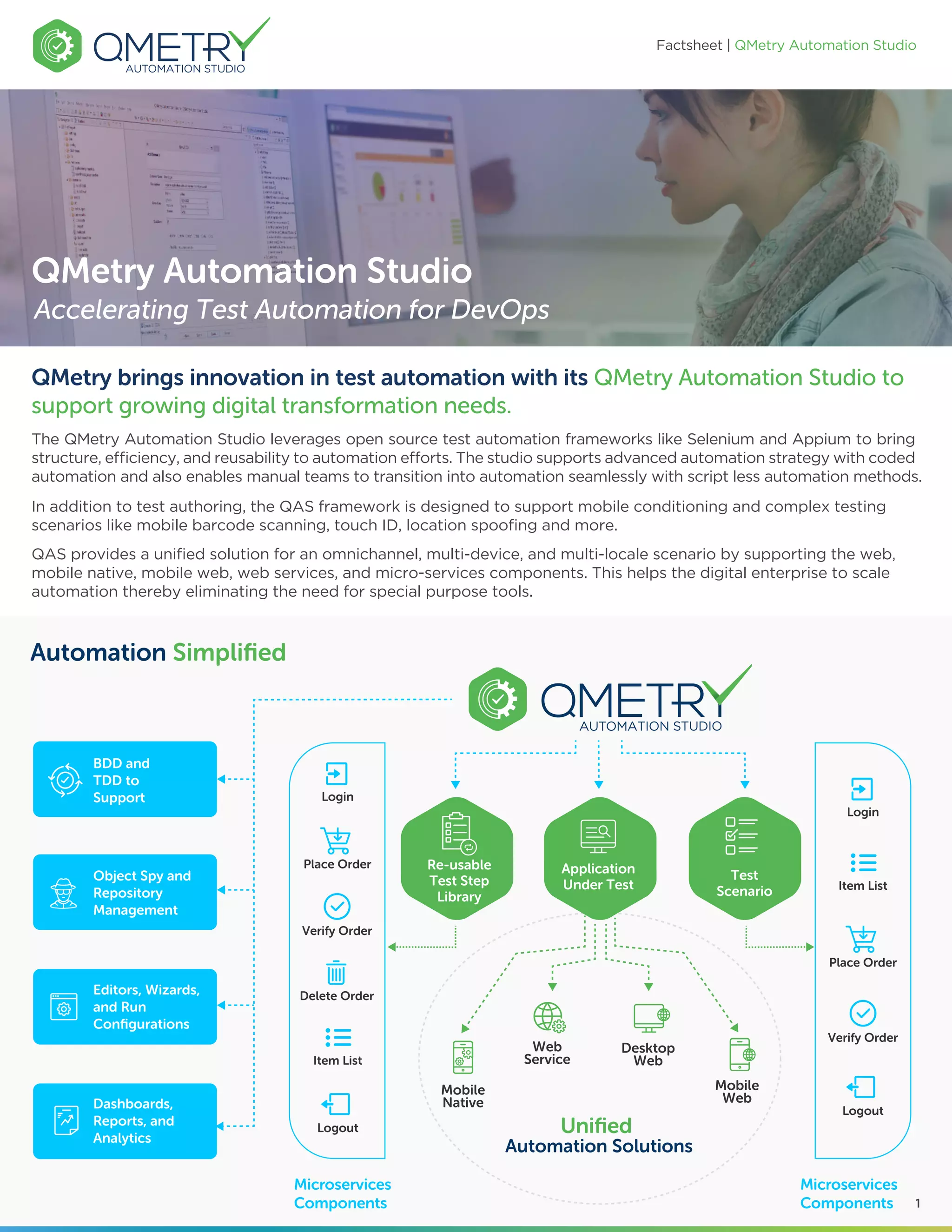 QMetry Factsheets | PDF