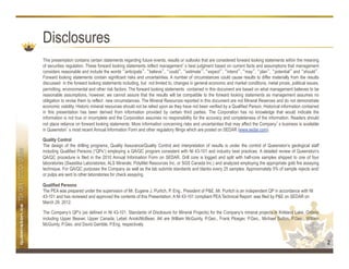 QMI Corporate Presentation | PDF