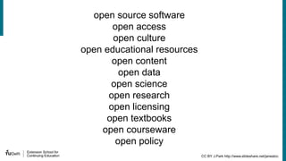 Introduction to Open Education | PPTX | Education