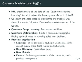Quantum Computing, Quantum Machine Learning, and Recommendation Systems ...