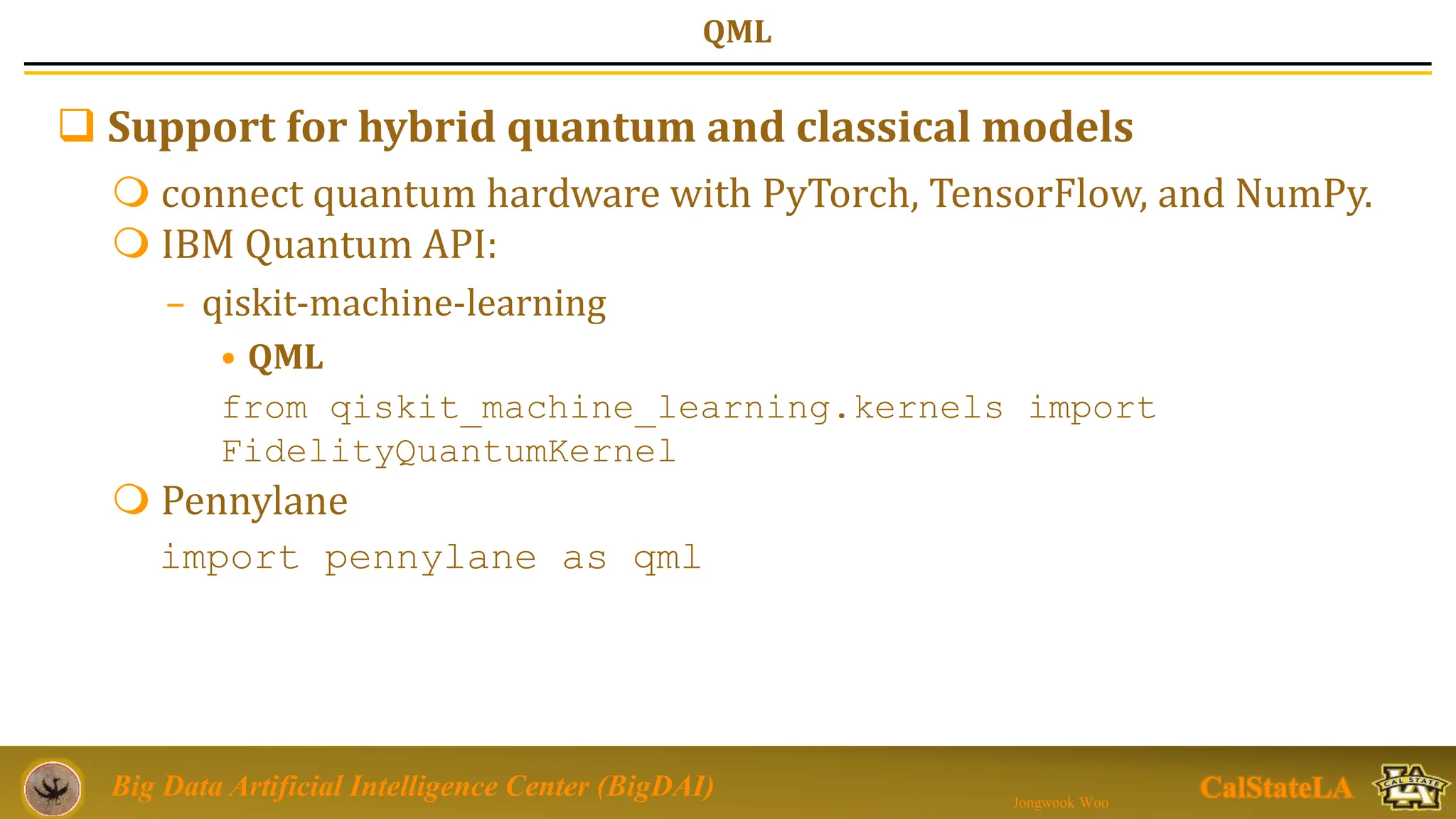 Machine Learning in Quantum Computing | PPTX
