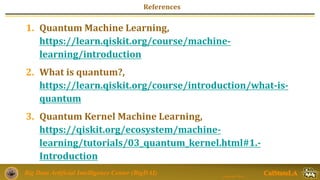 Machine Learning in Quantum Computing | PPTX
