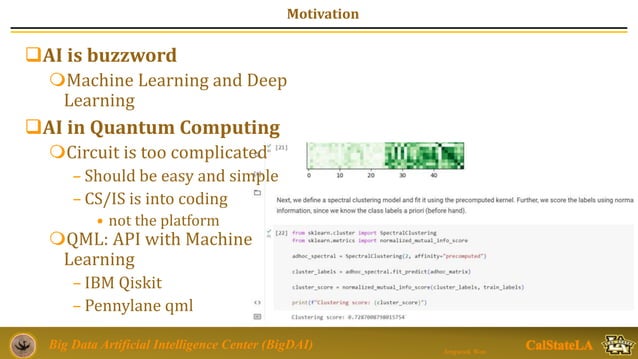 Machine Learning in Quantum Computing | PPTX