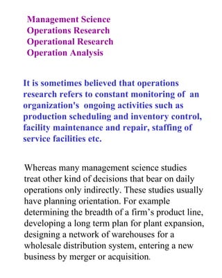 Qm linear programming as narag 1 | PDF