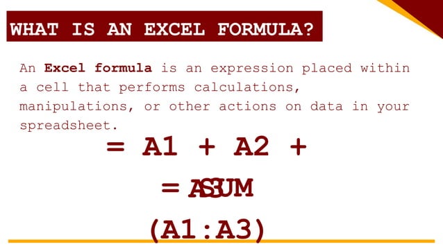 QMMS Lesson 2 - Using Excel Formula.pptx