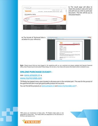 TM Media products Catalog 2018 | Products List | PDF
