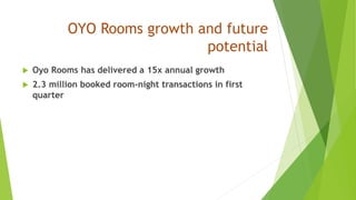 Success journey of Oyo Rooms | PPTX