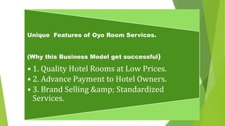 Success journey of Oyo Rooms | PPTX