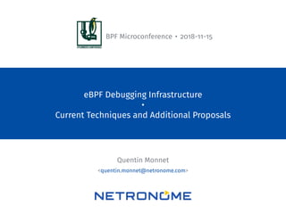 eBPF Debugging Infrastructure - Current Techniques | PDF | Operating Systems | Computer Software ...