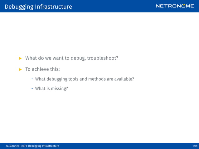 eBPF Debugging Infrastructure - Current Techniques | PDF | Operating Systems | Computer Software ...
