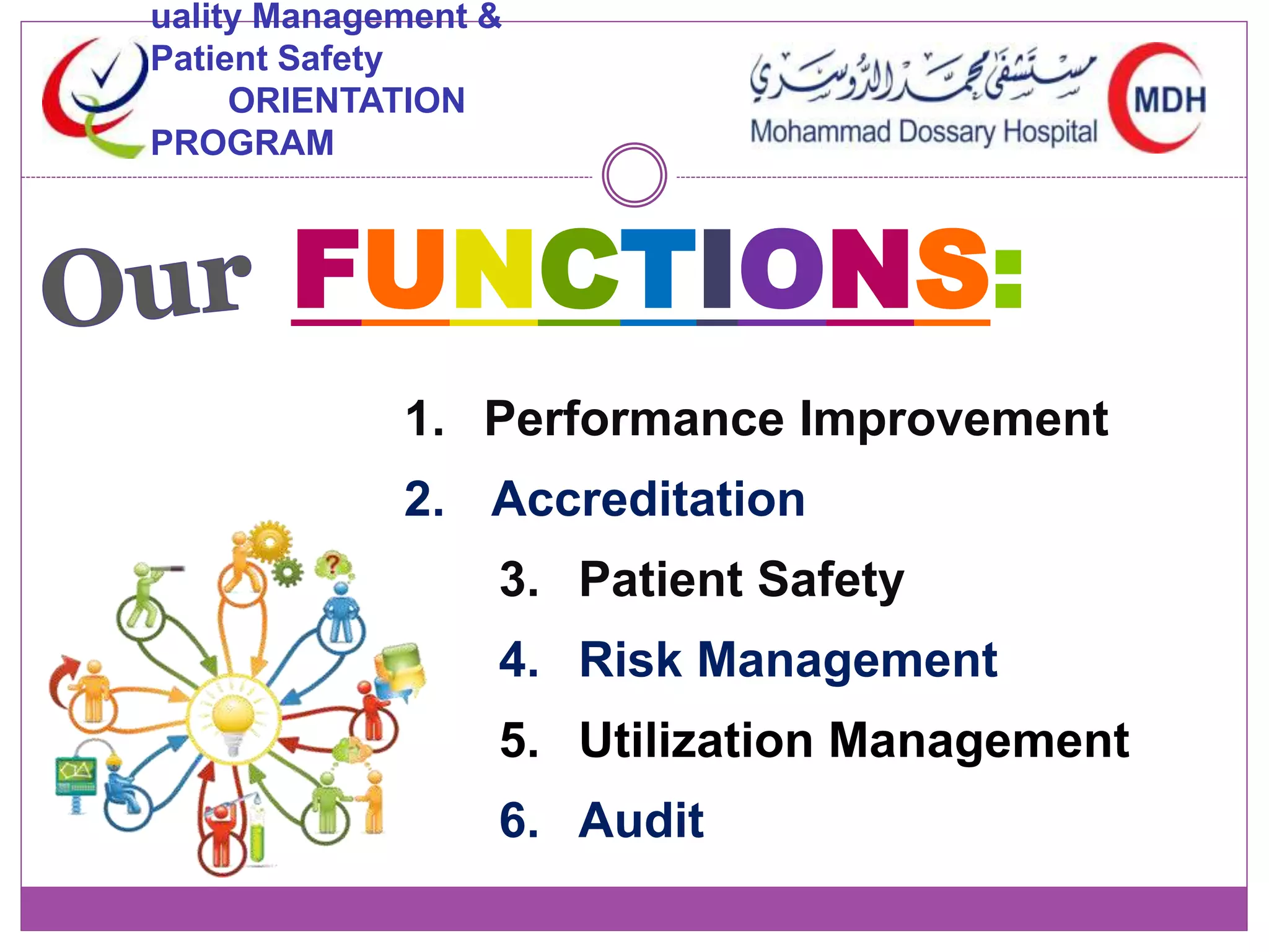 Quality Management Orientation Program | PPTX