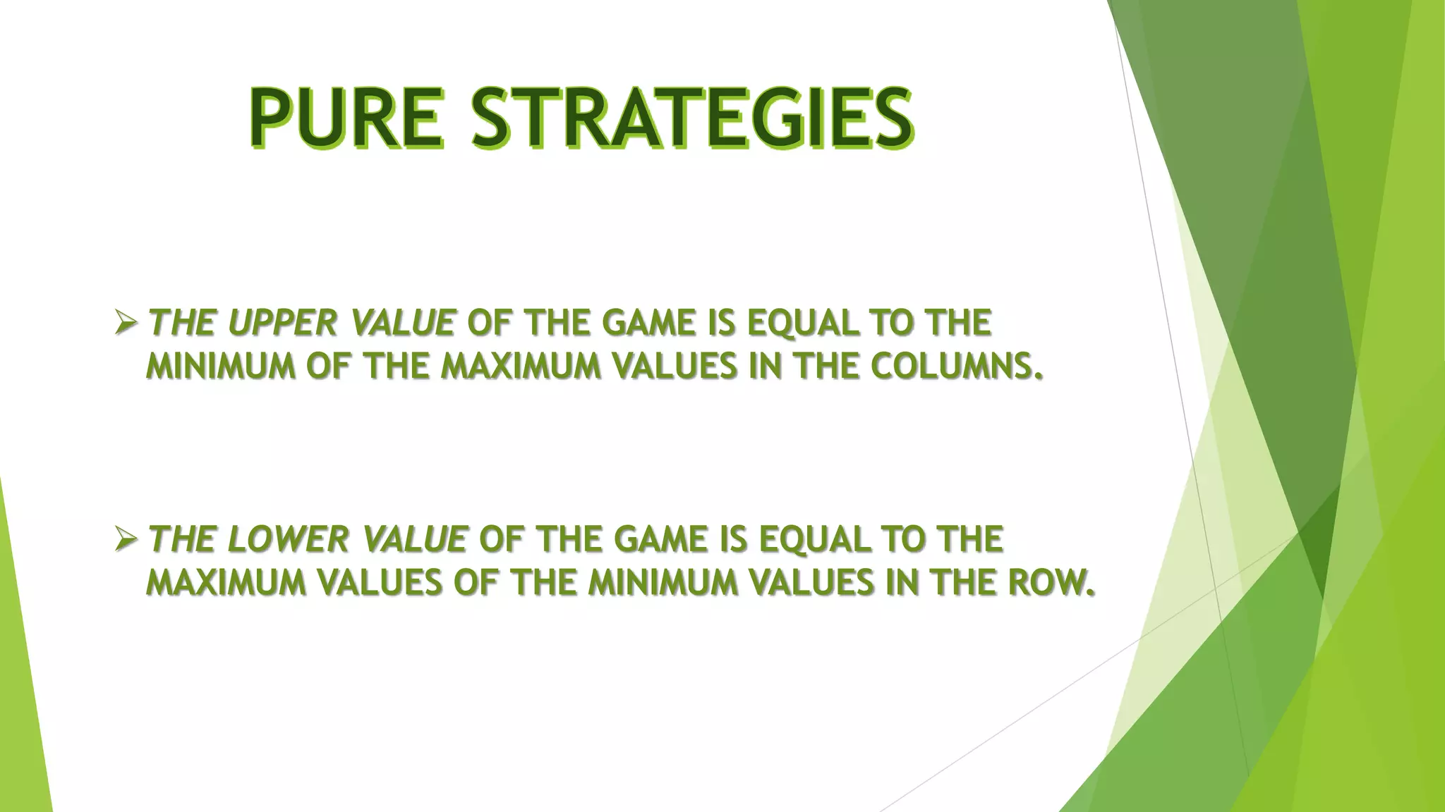 Game Theory Quantitative Analysis For Decision Making Pptx