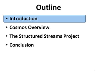 Microsoft cosmos | PDF